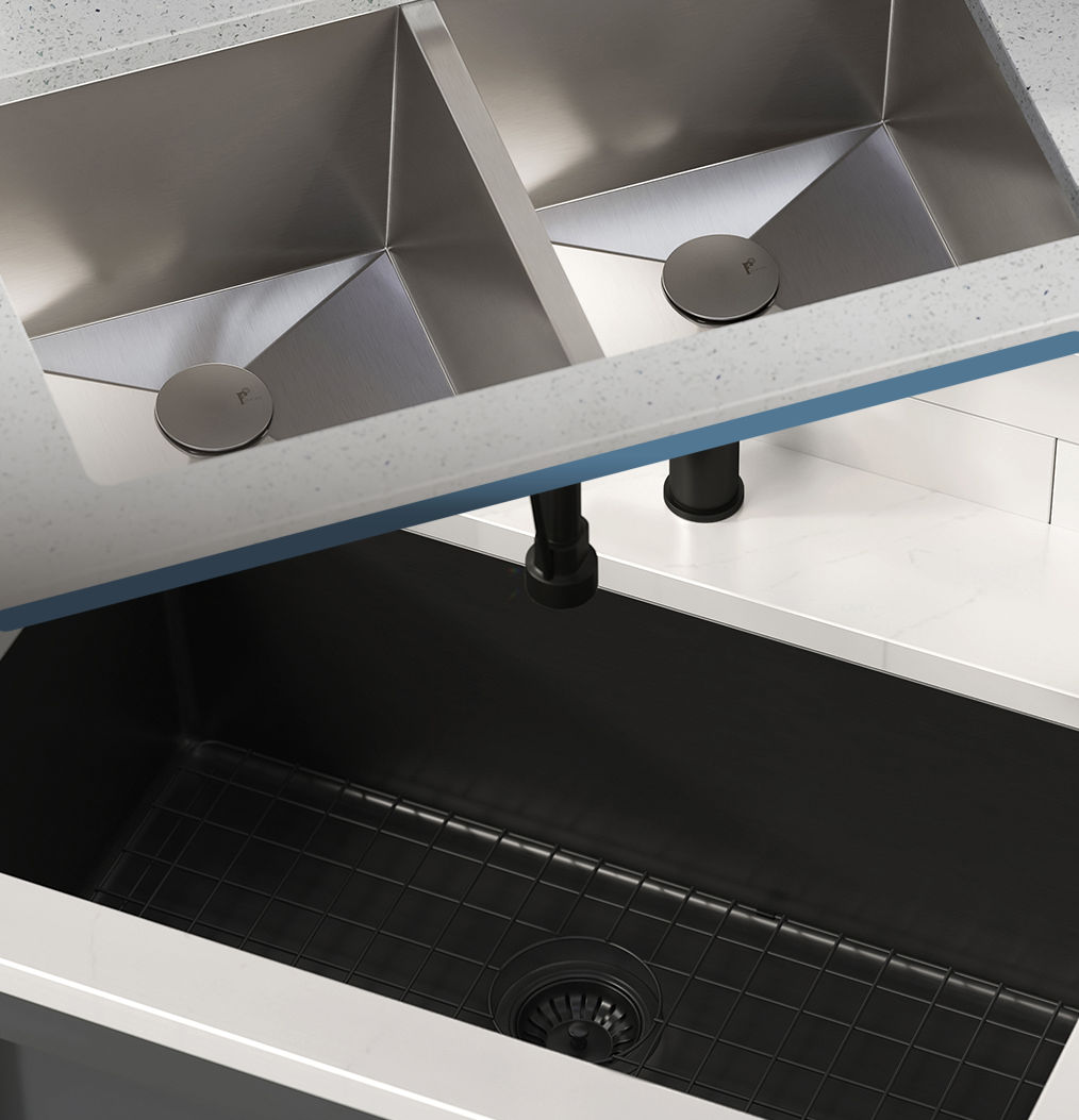 Choosing Your Stainless Steel Sink – Pelican Sinks
